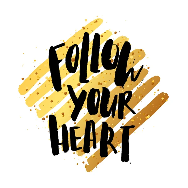 Creative graphic template brush fonts inspirational quotes Stock Vector ...