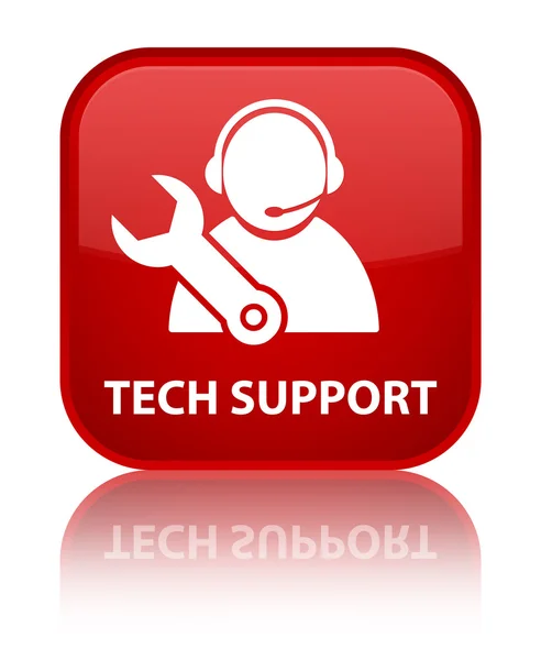 Tech Support Icon Red