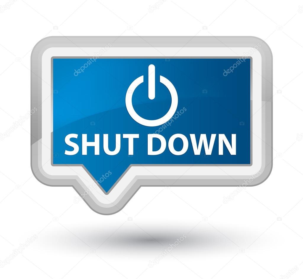 Shut down icon — Stock Photo © FR_Design #56510949