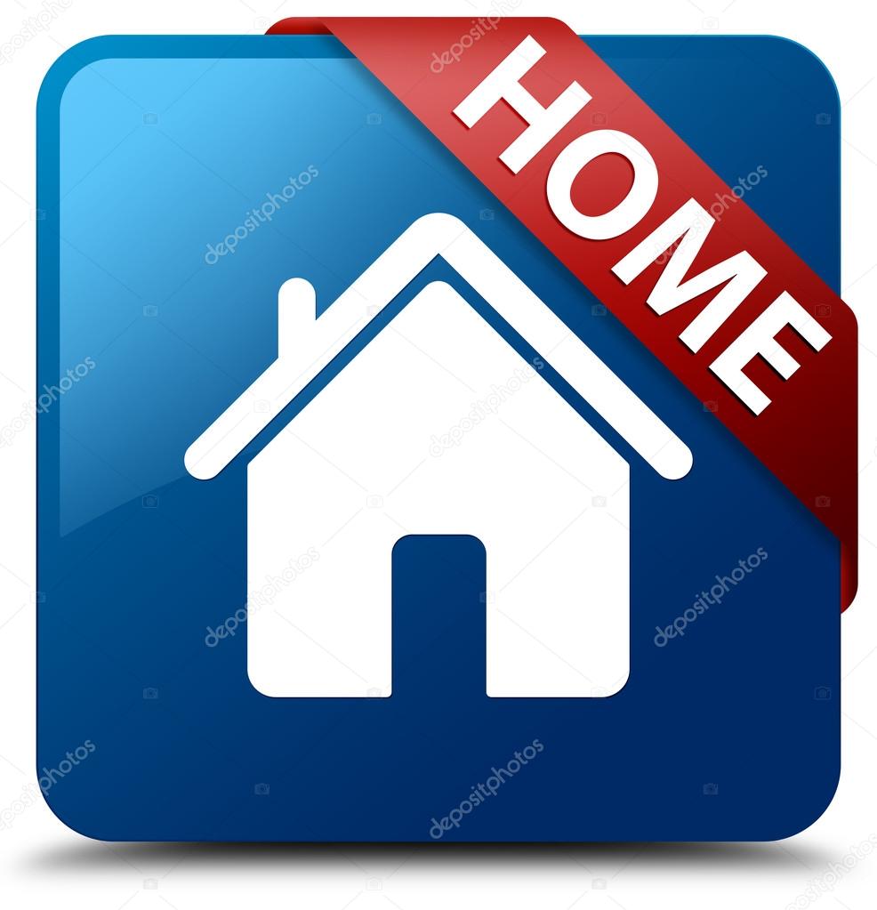 Square Home Button Icon