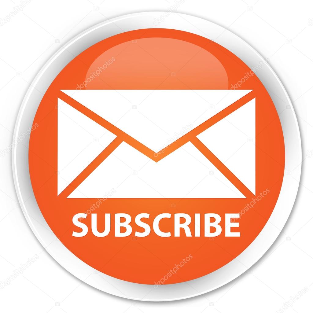 Subscribe orange button Stock Photo by ©FR_Design 56625329