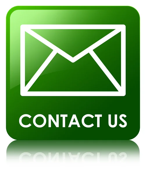 Contact us (email icon) green square button Stock Photo by ©FR_Design ...