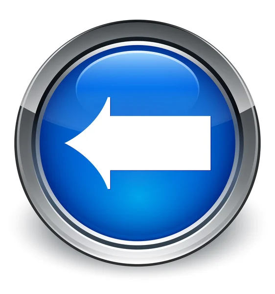 Go back arrow icon glossy blue button Stock Photo by ©FR_Design 56798323