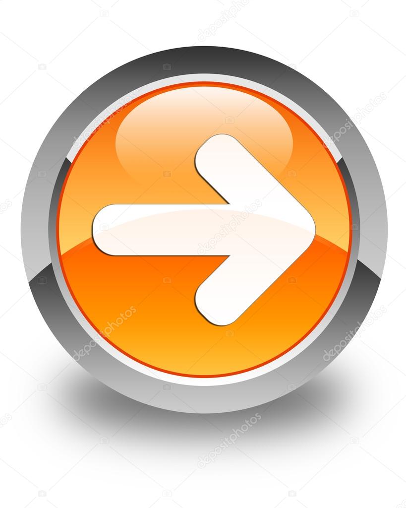 Orange Arrow Icon