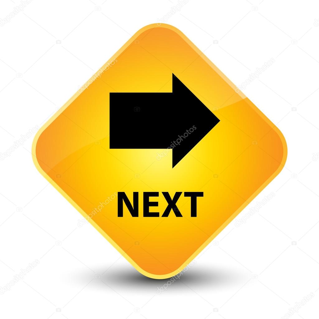 Siguiente (icono de flecha derecha) botón amarillo 2023