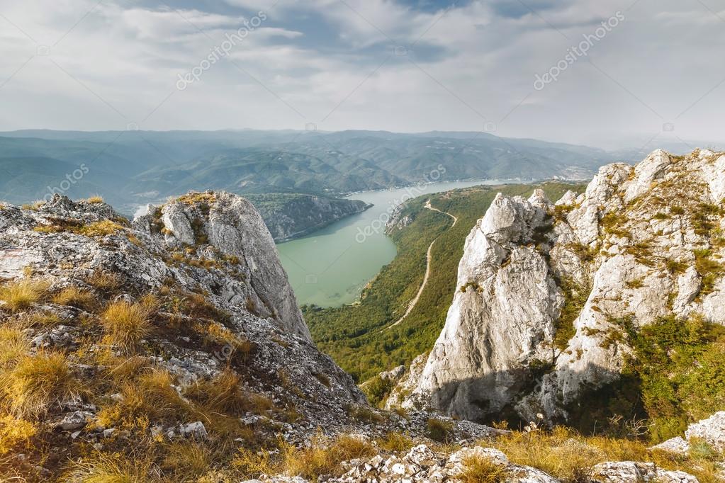 Danube river in Djerdap National park, Serbia Stock Photo by ©Slast ...