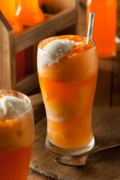 Orange Soda Creamsicle Ice Cream Float — Stock Photo © bhofack2 #75240377