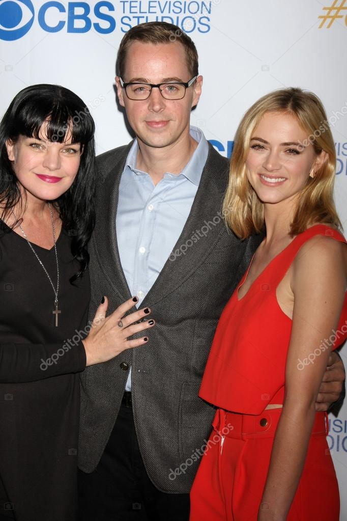 Pauley Perrette, Sean Murray, Emily Wickersham — Stock Editorial Photo ...