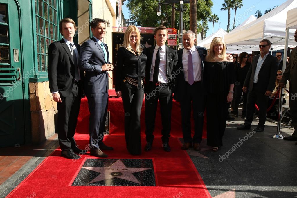 Rob Lowe, family — Stock Editorial Photo © Jean_Nelson #93619240