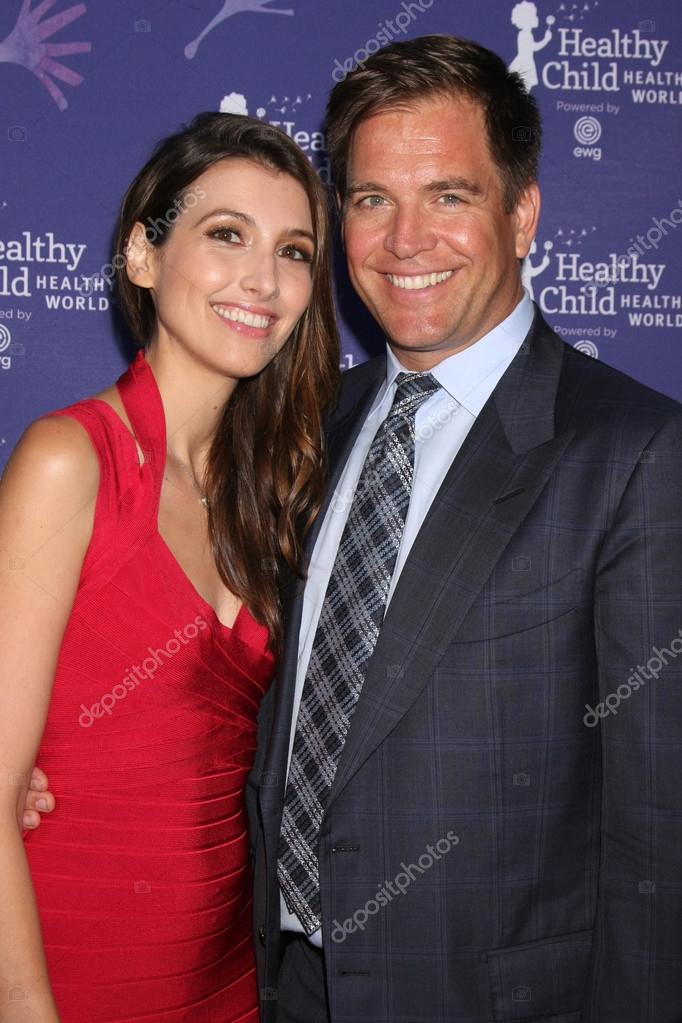 Michael Weatherly And Amelia Heinle