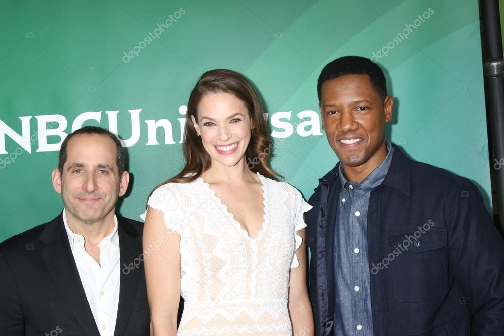Peter Jacobson, Amanda Righetti, Tory Kittles — Stock Editorial Photo ...