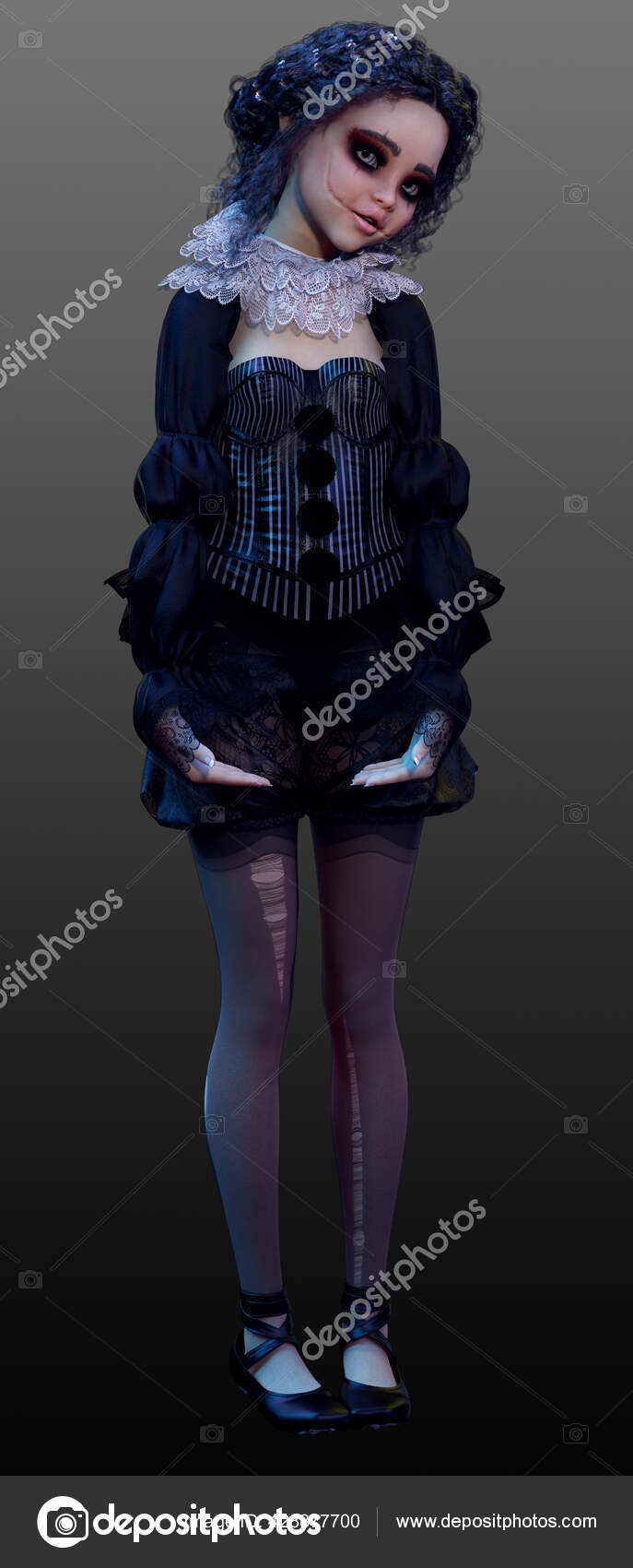 Gothic Marionette Costume