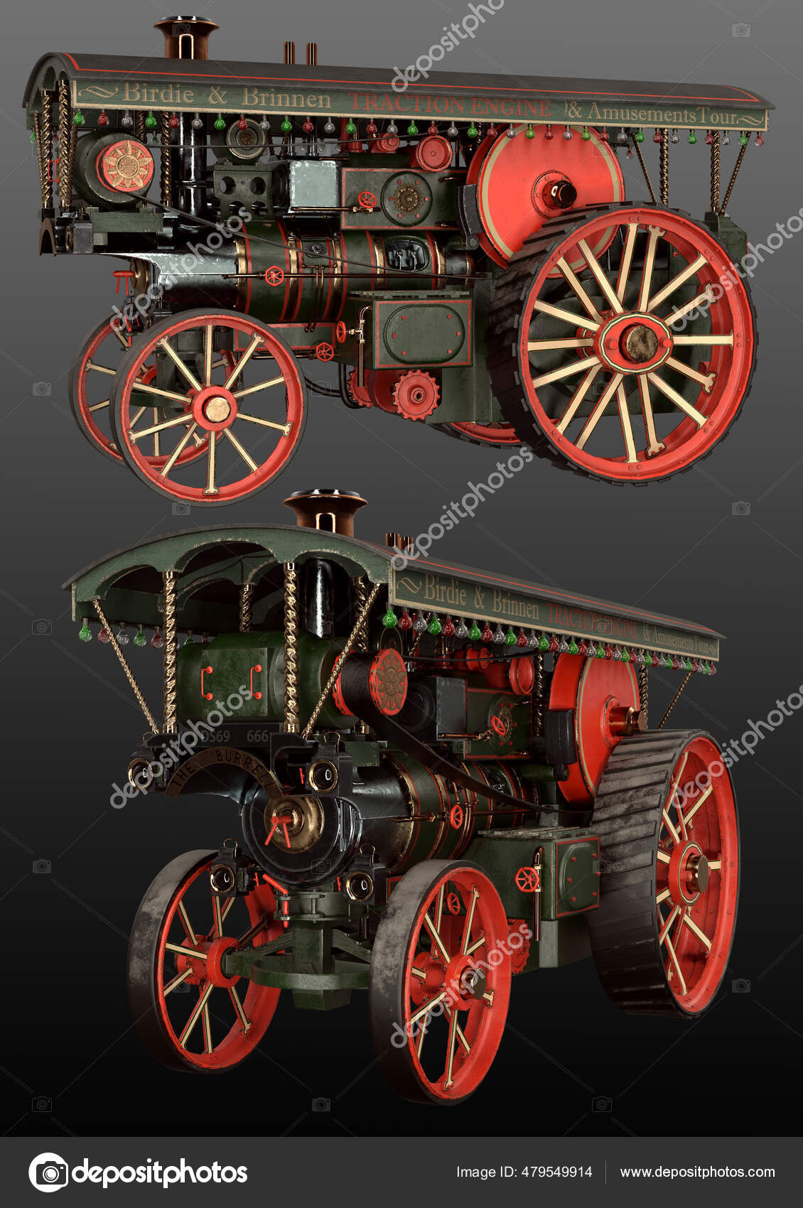 Steampunk Engine Turn