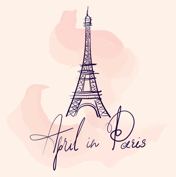 April in paris Vector Art Stock Images | Depositphotos