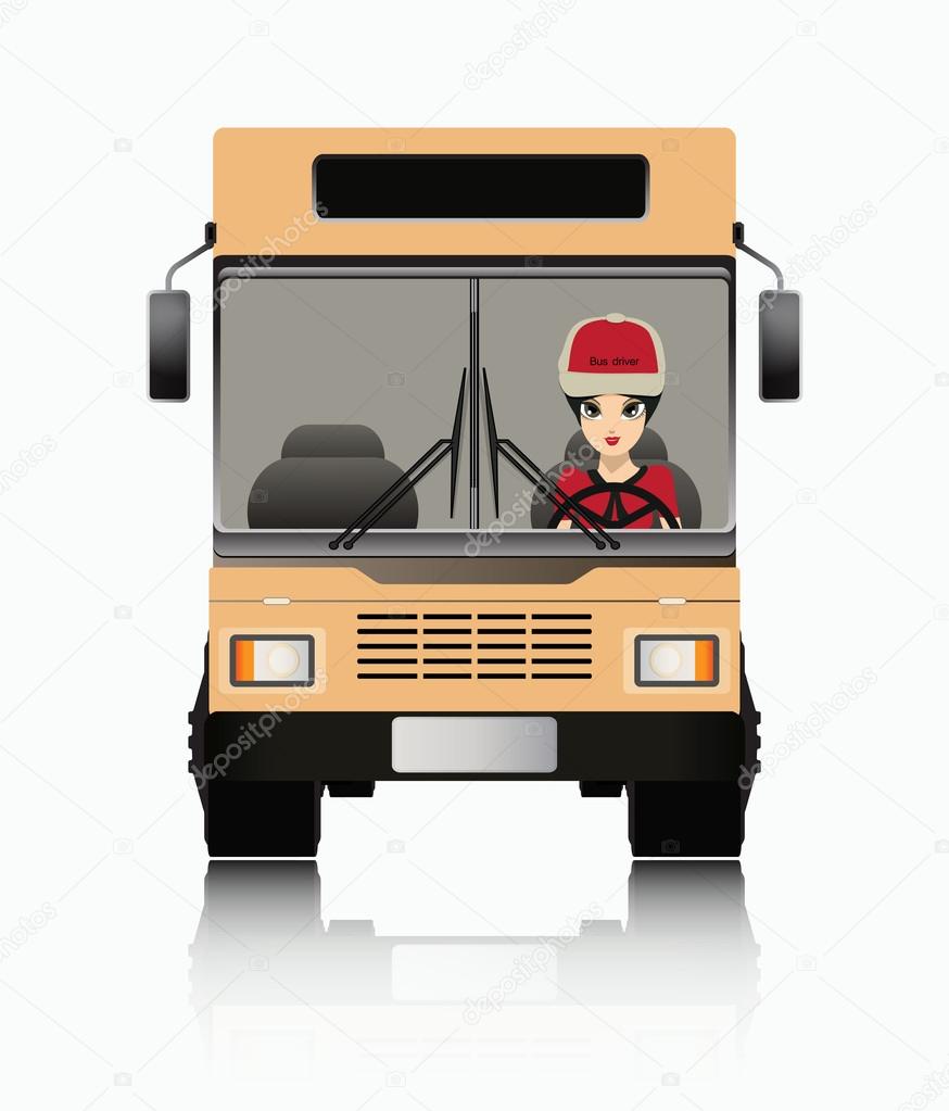 Bus driver Stock Vector Image by ©intararit #53699103
