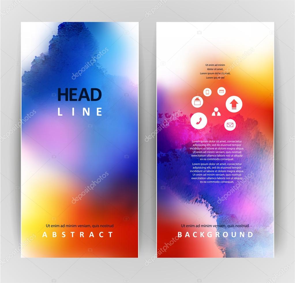 Set of two banners — Stock Vector © antart #71018631