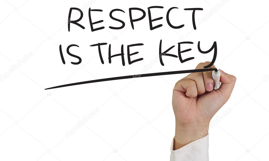 Respect is the Key — Stock Photo © airdone #59729477
