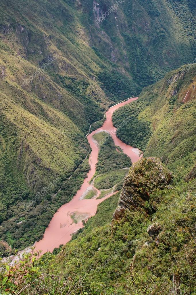 Urubamba River near Machu Picchu in Peru Stock Photo by ©DonyaNedomam ...