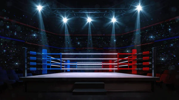 Boxing Ring Corner Wallpaper
