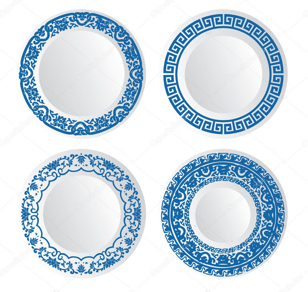 Chinese Plate Illustration