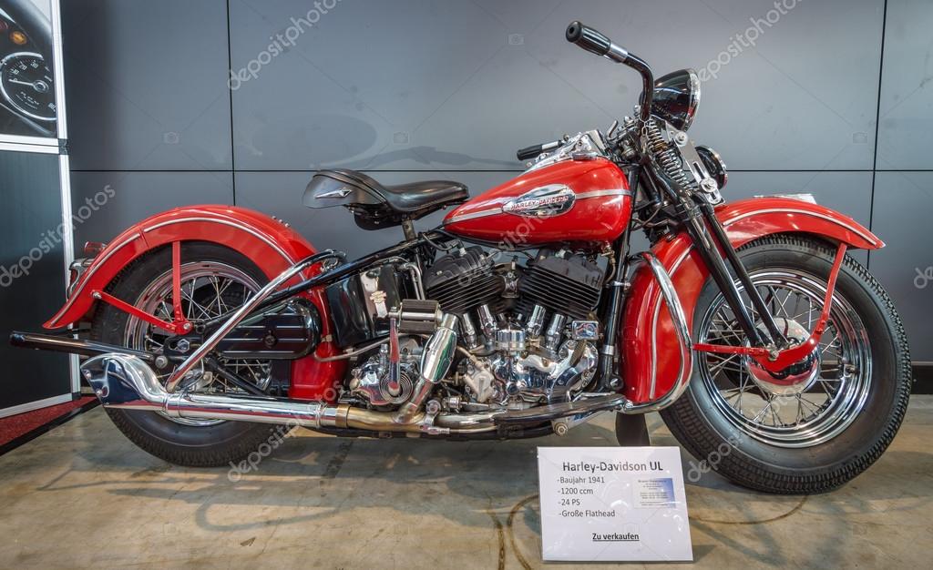 Motorcycle Harley-Davidson Model UL, 1941 – Stock Editorial Photo © S ...