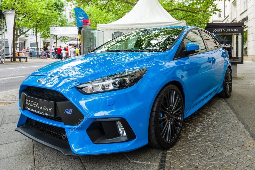 Compact car Ford Focus RS (third generation). – Stock Editorial Photo ...