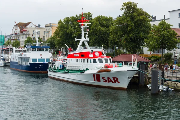 The historic quarter of Rostock - Warnemunde. Warnemunde's large, sandy ...