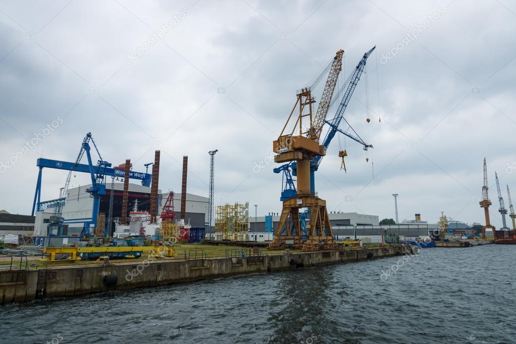 Warnow Werft is a German shipbuilding company, the largest shipyard in ...