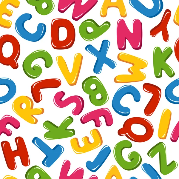 Letras coloridas do alfabeto Vetor de stock de ©tatus 34921985