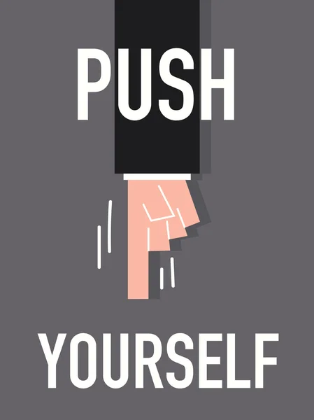 Push yourself Vector Art Stock Images | Depositphotos