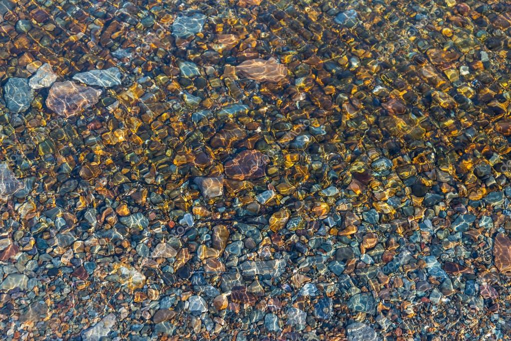 Sea bottom with pebbles. Stock Photo by ©eevl 62333151