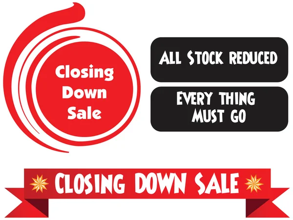 Closing down Vector Images | Depositphotos
