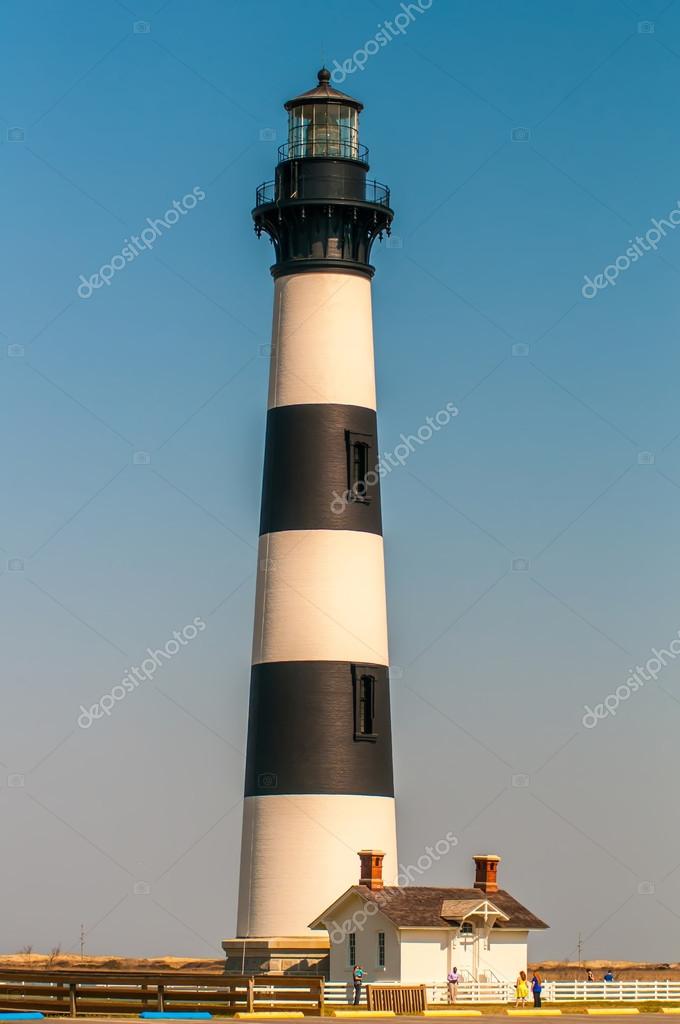 Blue Striped Lighthouses