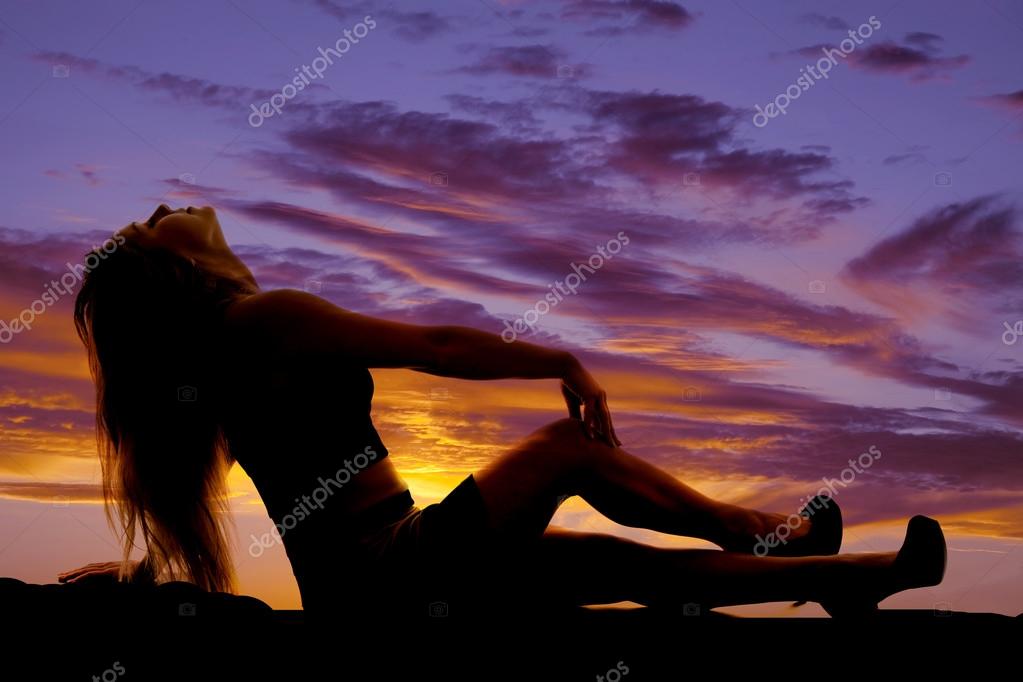 Woman leaning back Stock Photo by ©alanpoulson 60553085