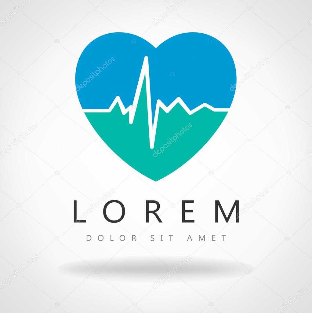 Heartbeat design — Stock Vector © barcova.natalia #54374735