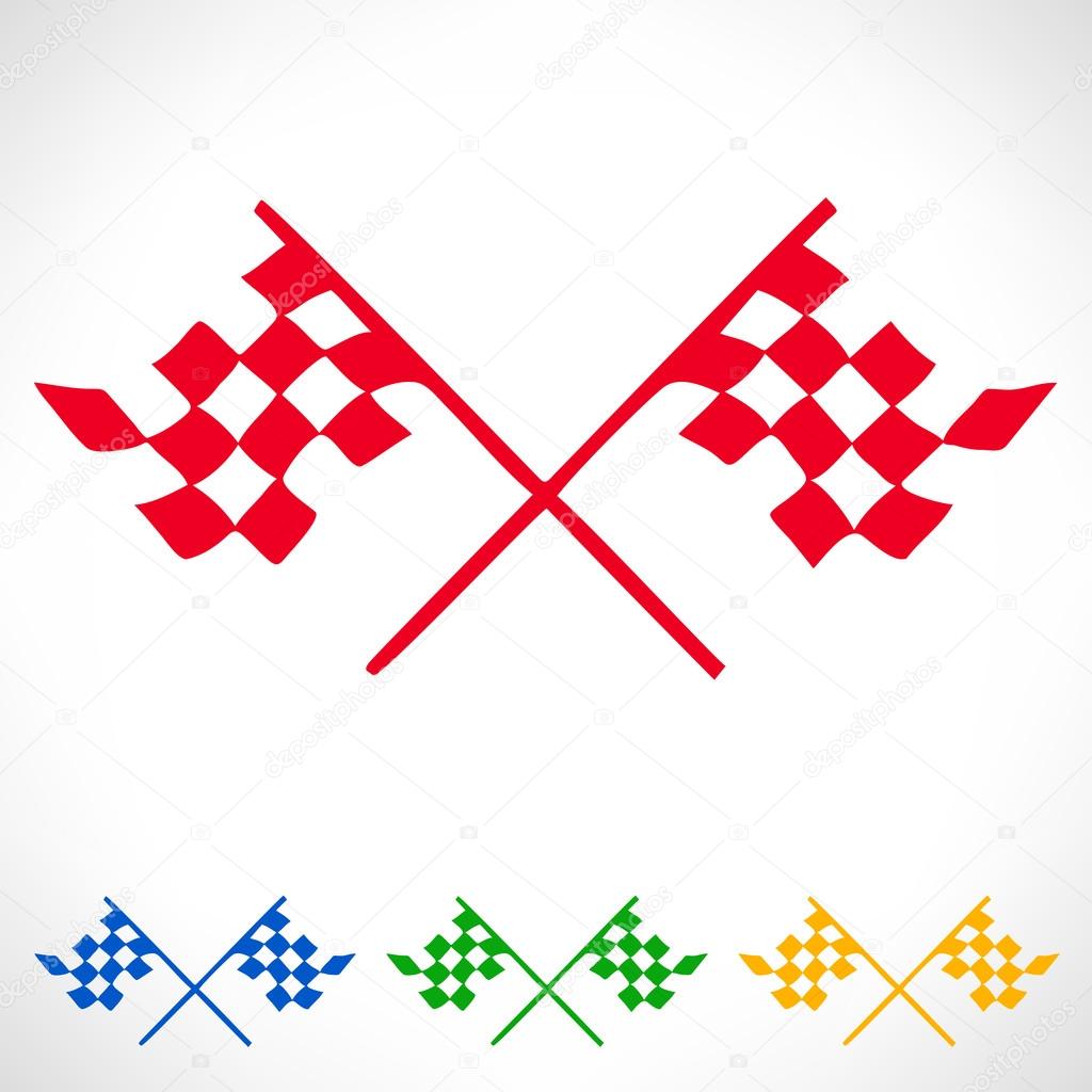 Raza bandera símbolo vector Vector de stock #76456747 de ©barcova.natalia