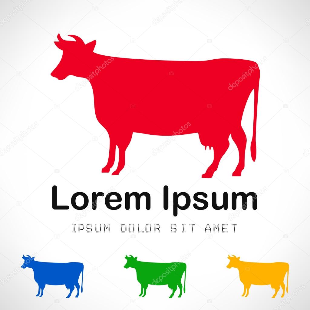 Cow vector Stock Vector by ©barcova.natalia 76474055