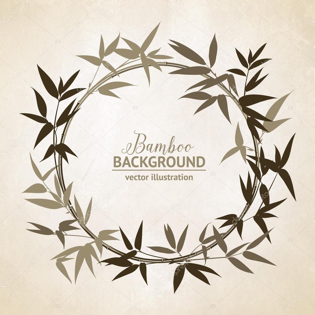 Bamboo decorative frame. Stock Vector Image by ©Kotkoa #64374479
