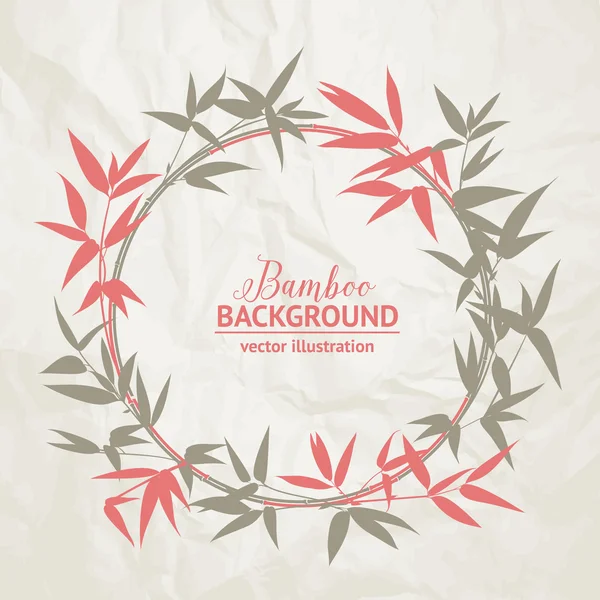 Bamboo decorative frame. Stock Vector Image by ©Kotkoa #64744125