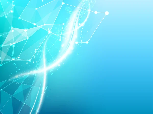 Abstract blue science design. Stock Vector Image by ©Kotkoa #166723848