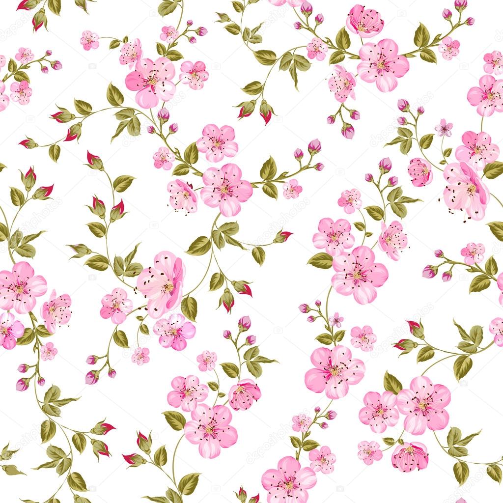 Spring flowers pattern Stock Vector by ©Kotkoa 73413519