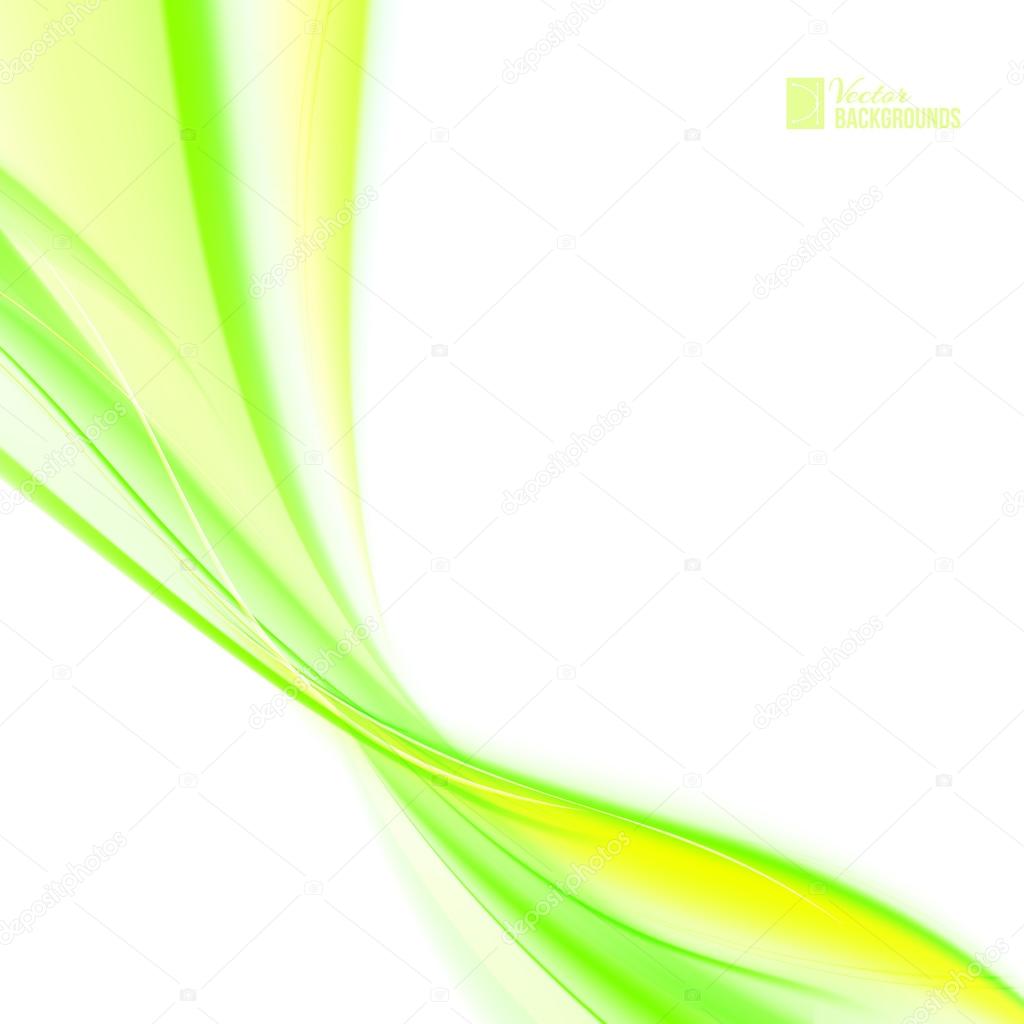 Shining green flow. Stock Vector by ©Kotkoa 87164408