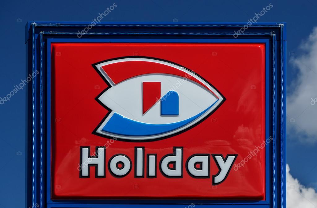 Holiday Station Store Sign and Logo – Stock Editorial Photo © wolterke ...