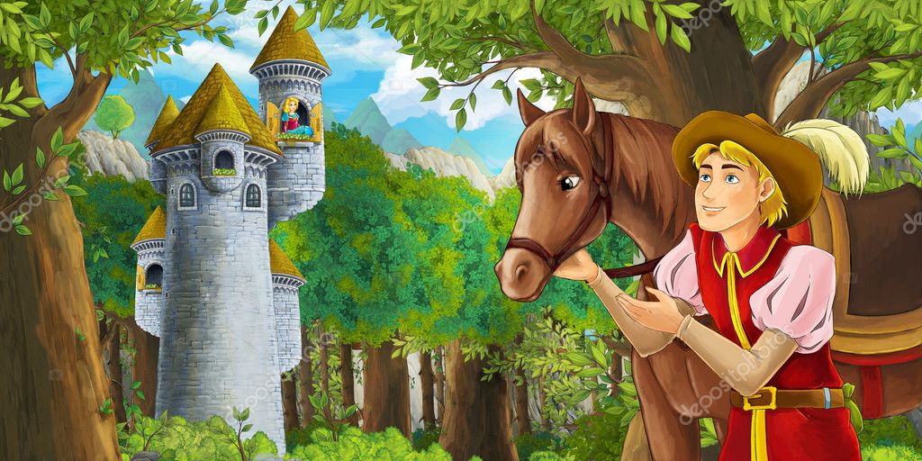 Medieval Prince And Princess