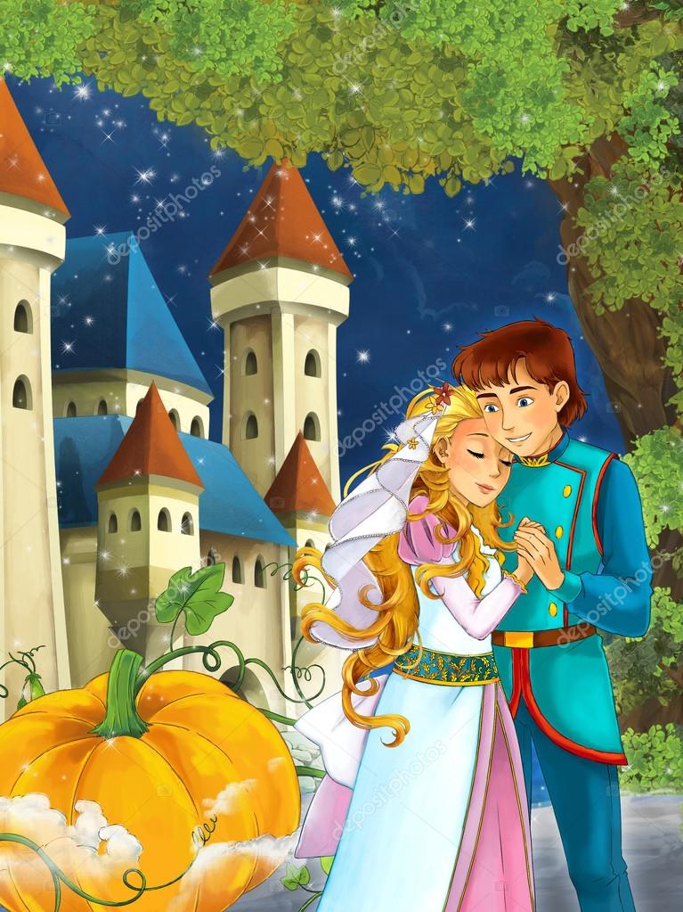 Cartoon Prince And Princess