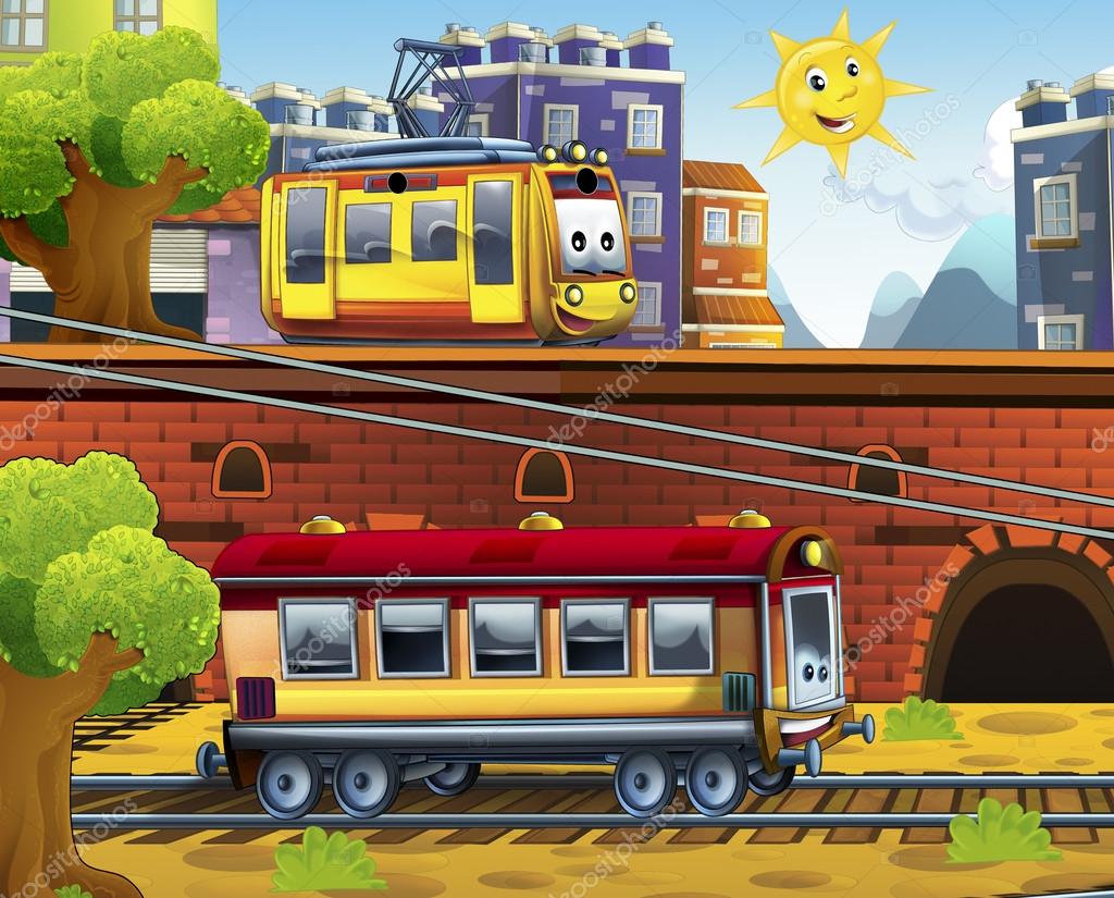 Railway Station Animated