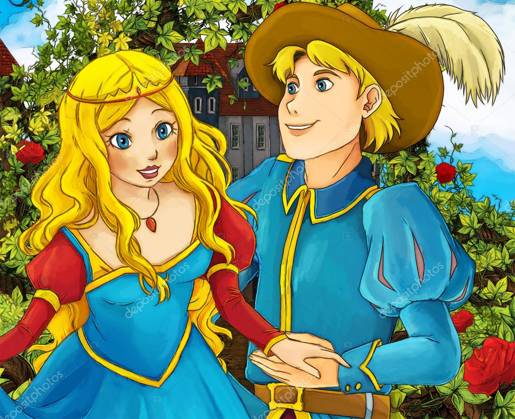 Cartoon fairy tale scene Stock Photo by ©illustrator_hft 63836717