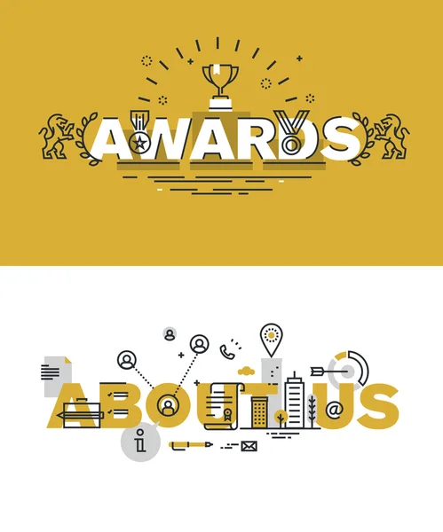 About us Vector Art Stock Images | Depositphotos