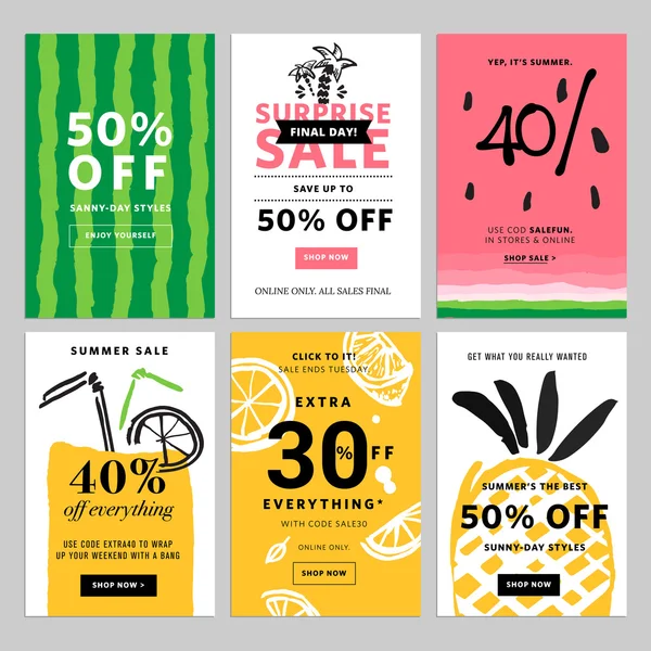 Products Leaflets Set Eith Food Basket Sale Promotion Cent Discounts ...