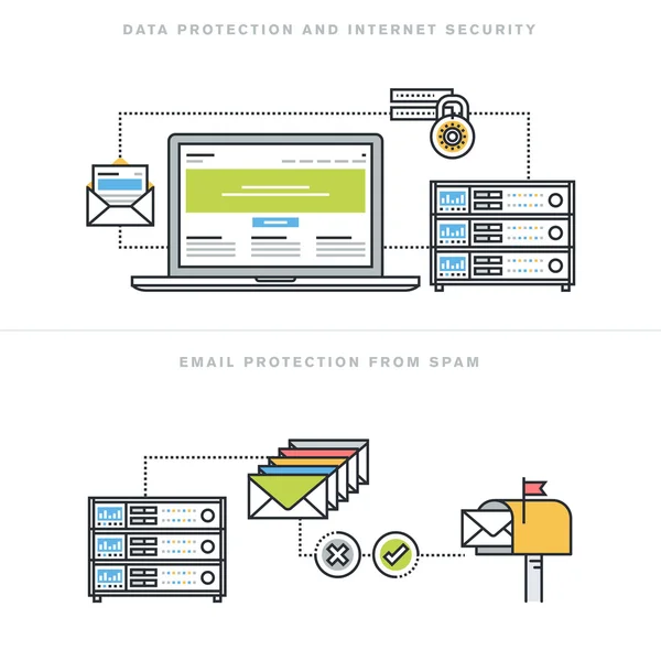 Internet security Vector Art Stock Images | Depositphotos